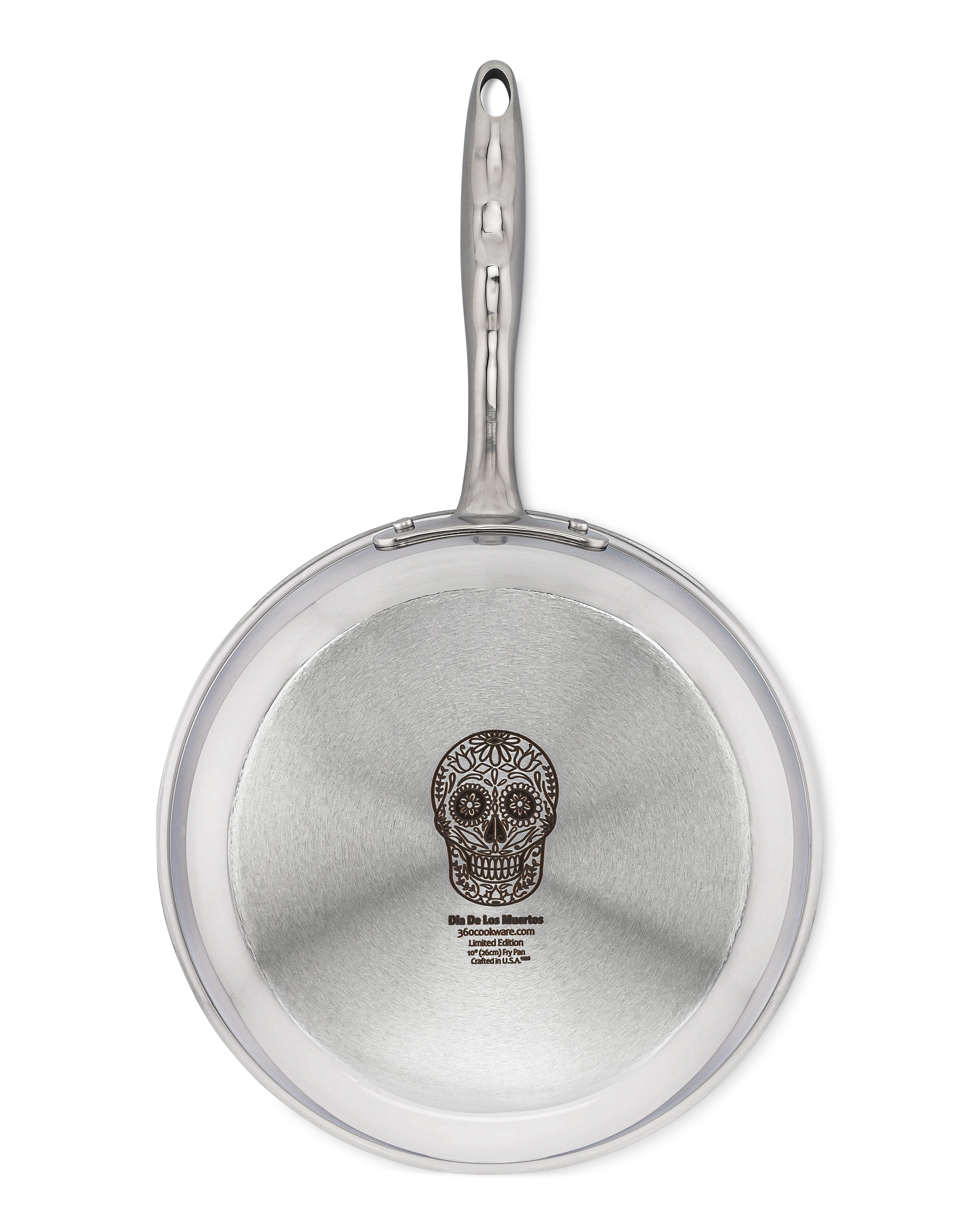 10 Inch Fry Pan Dia De Los Muertos Limited Edition – 360 Cookware LAT
